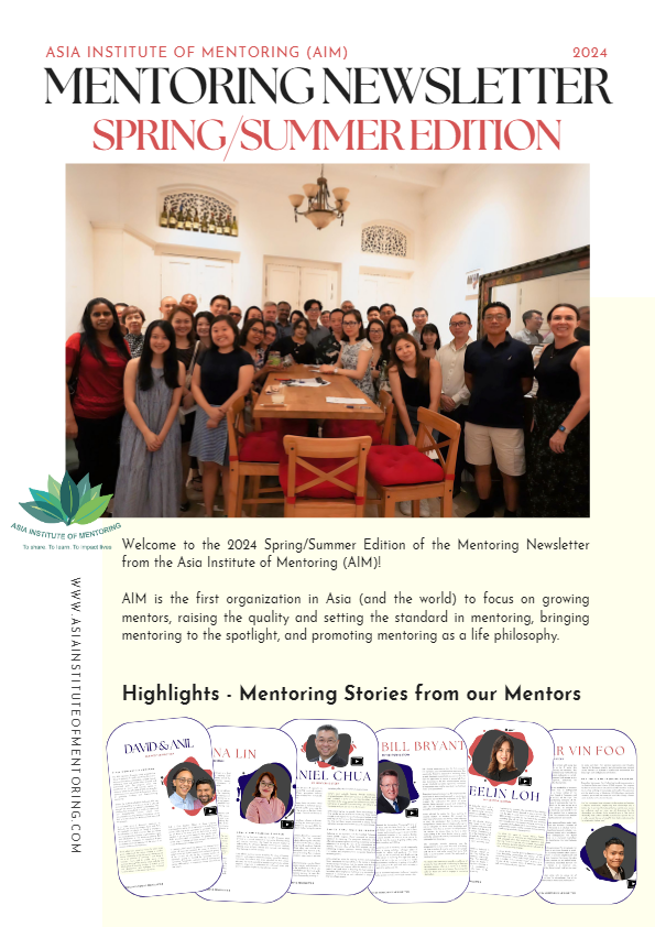 Mentoring Newsletter 2024 Spring Summer Edition | AIM Website